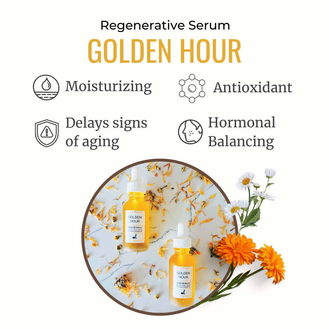 Golden Hour Facial Oil Serum – Blendily